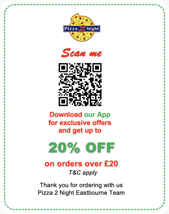 Pizza in ERITH || Get 50% Off - Pizza 2 Night